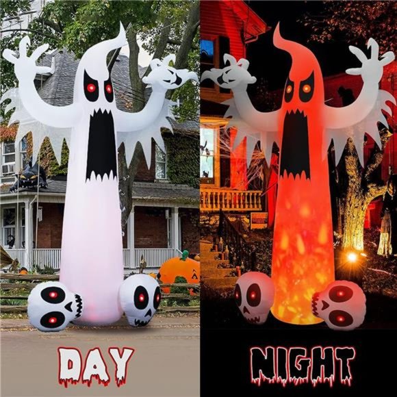 Holiday | 1ft Halloween Inflatables Outdoor Decorations Blow Up Giant ...